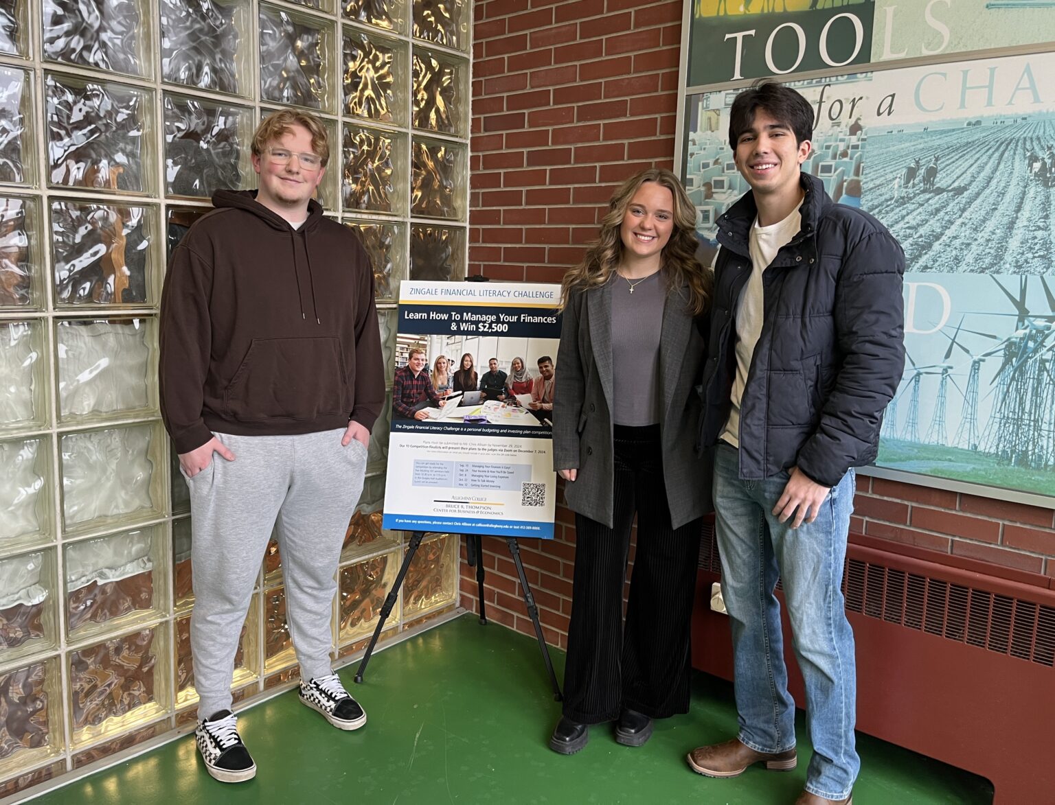 Three Allegheny College Students Win The 2024 Zingale Financial ...