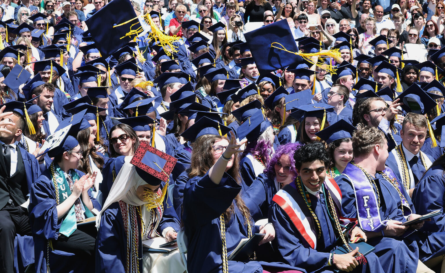 Sun Shines on Allegheny College Commencement for Class of 2025 in its ...